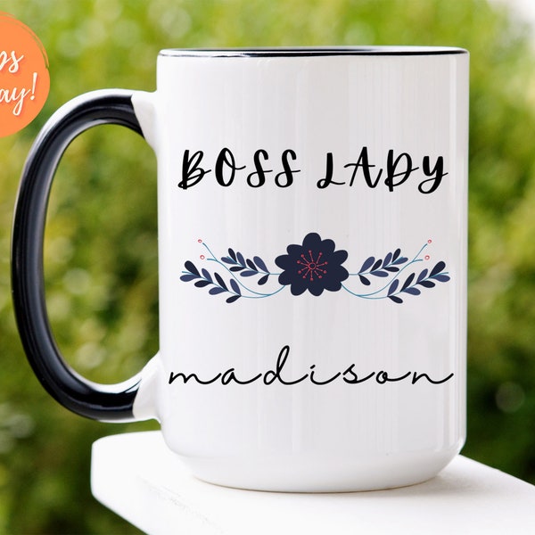 Boss Lady Mug - Etsy