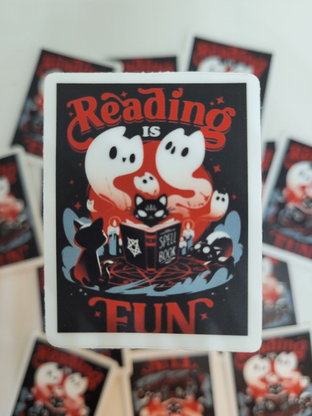 Reading is Fun Sticker - Etsy