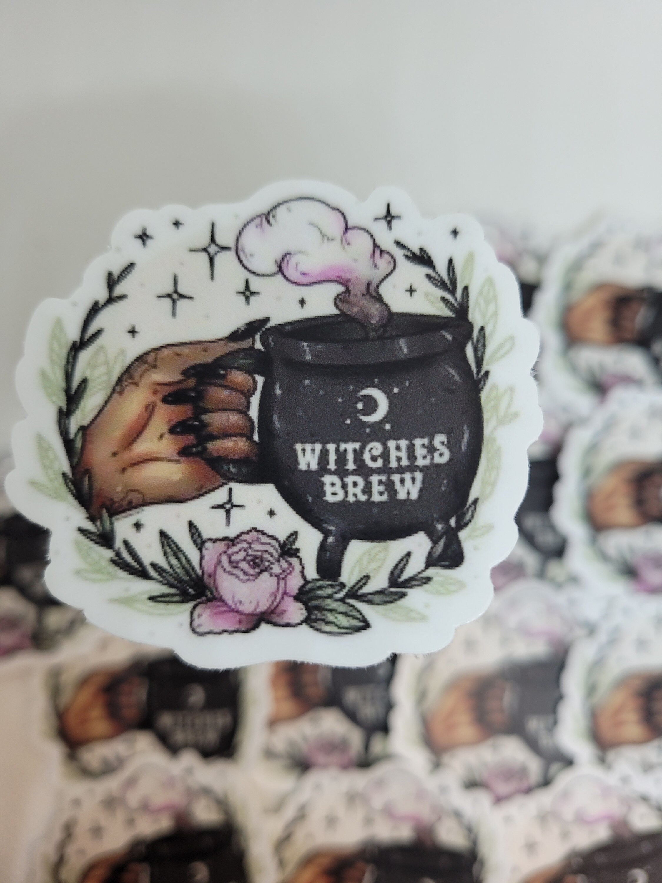 Witch's Brew Sticker - Etsy
