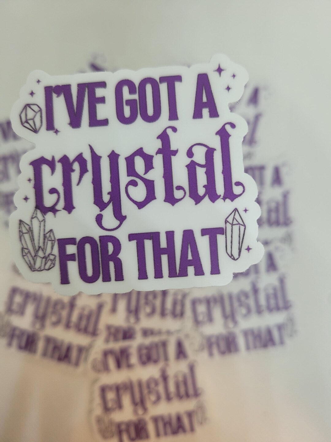 Crystal for That Sticker - Etsy