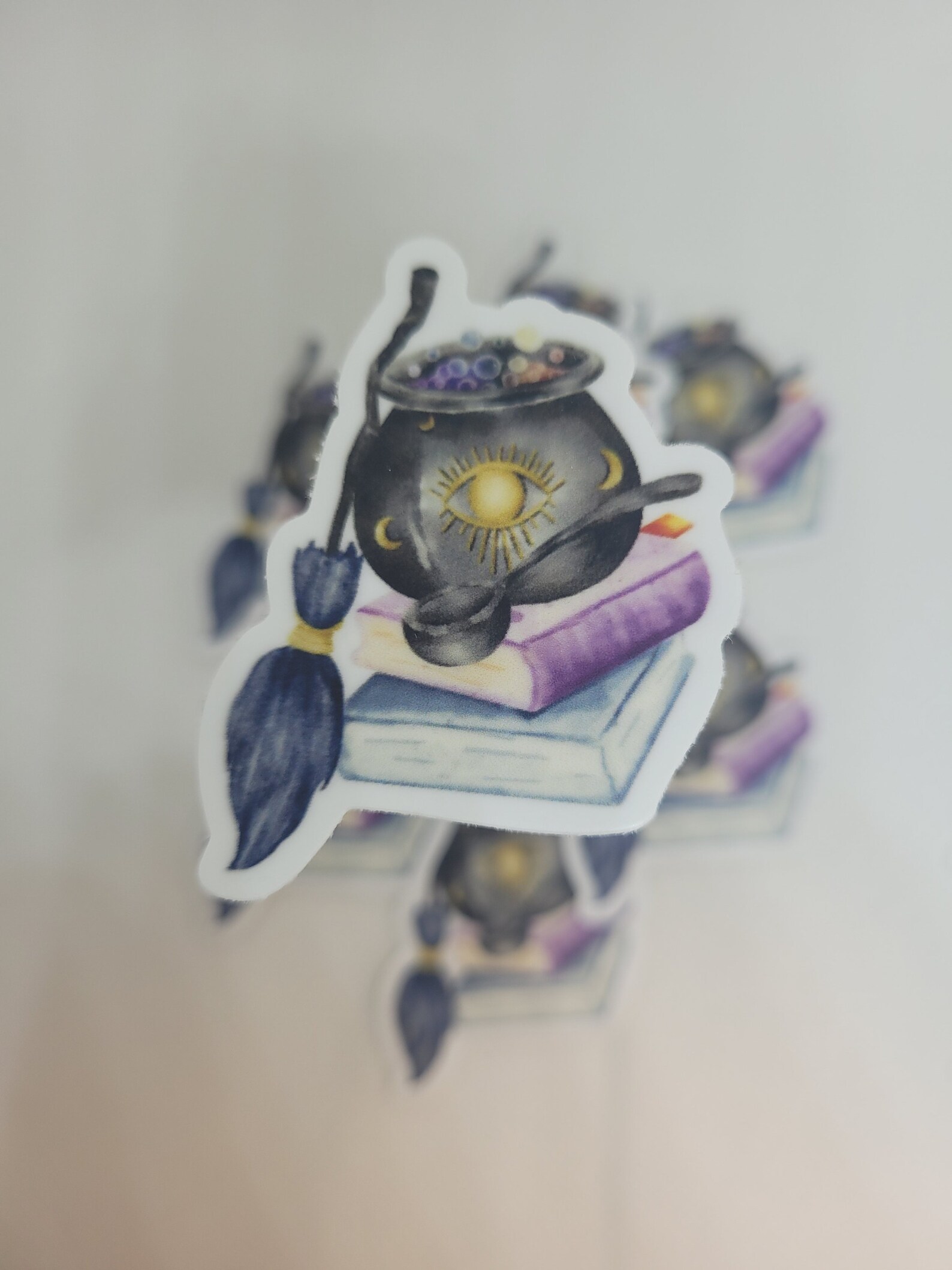 Enchanted Cauldron Sticker - Etsy