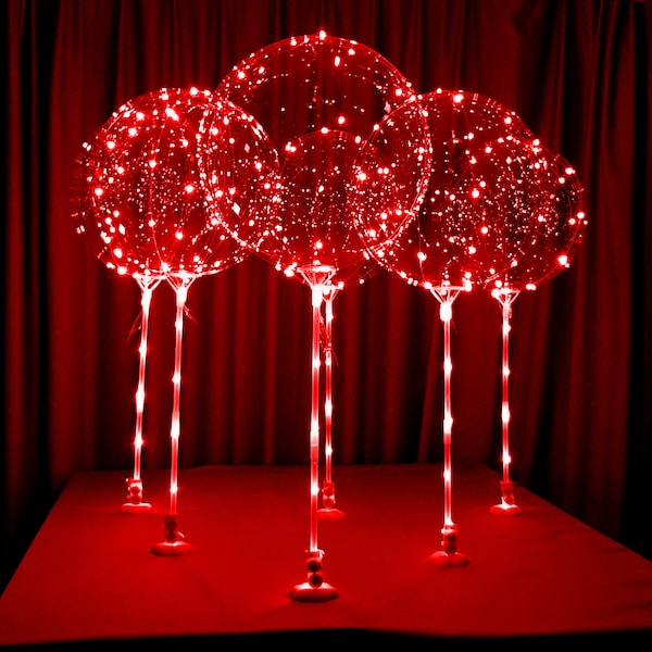 Red Balloons - Etsy