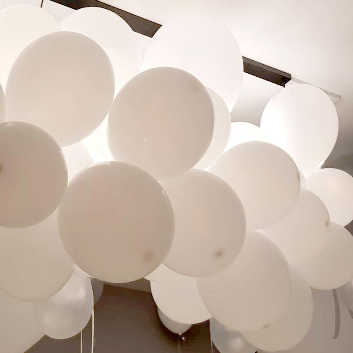 50pc-white LED Balloons Balloon With Lights Great for - Etsy