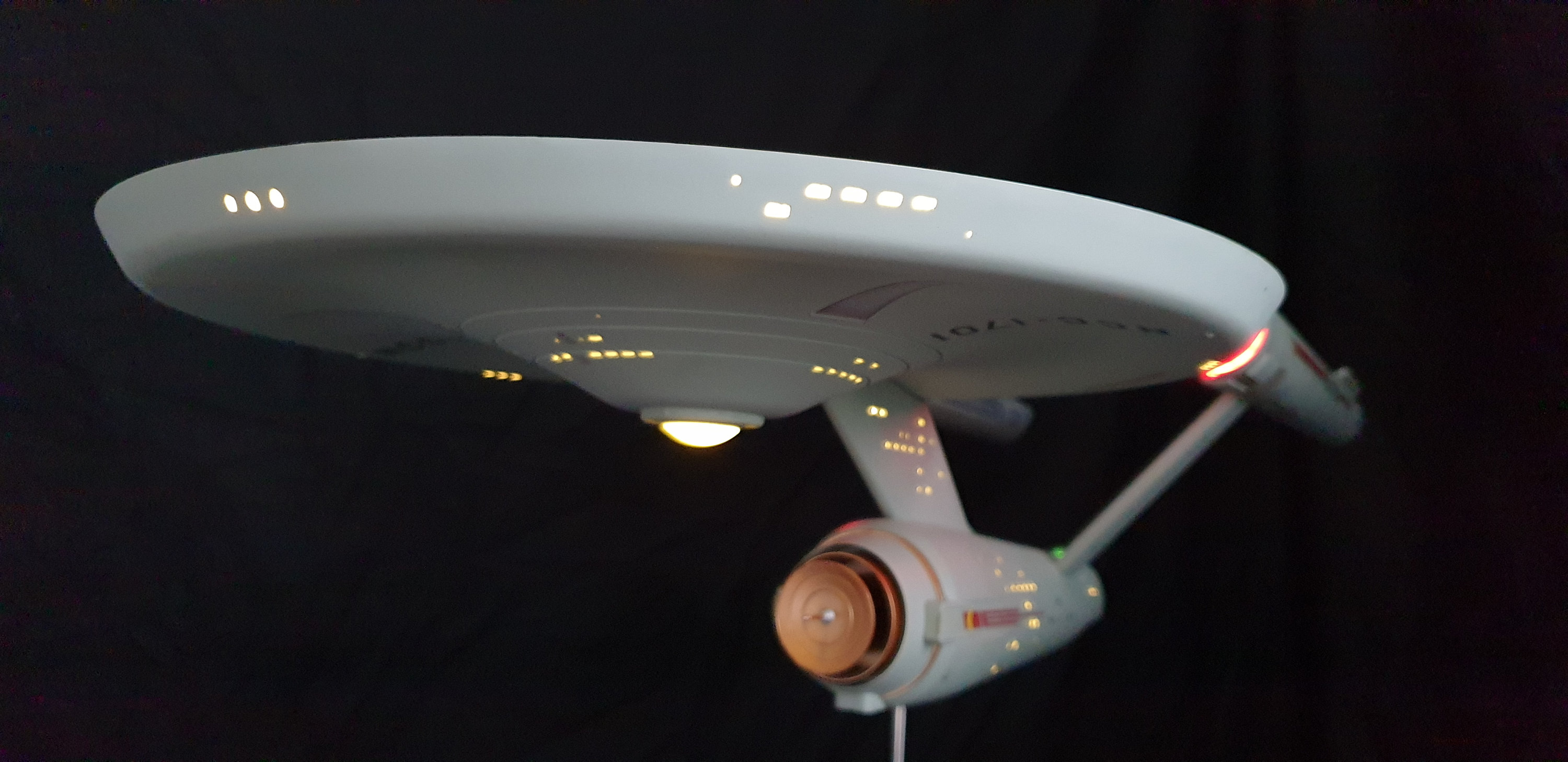 Star Trek Enterprise TOS 1/350 Pro Built Model With Full - Etsy