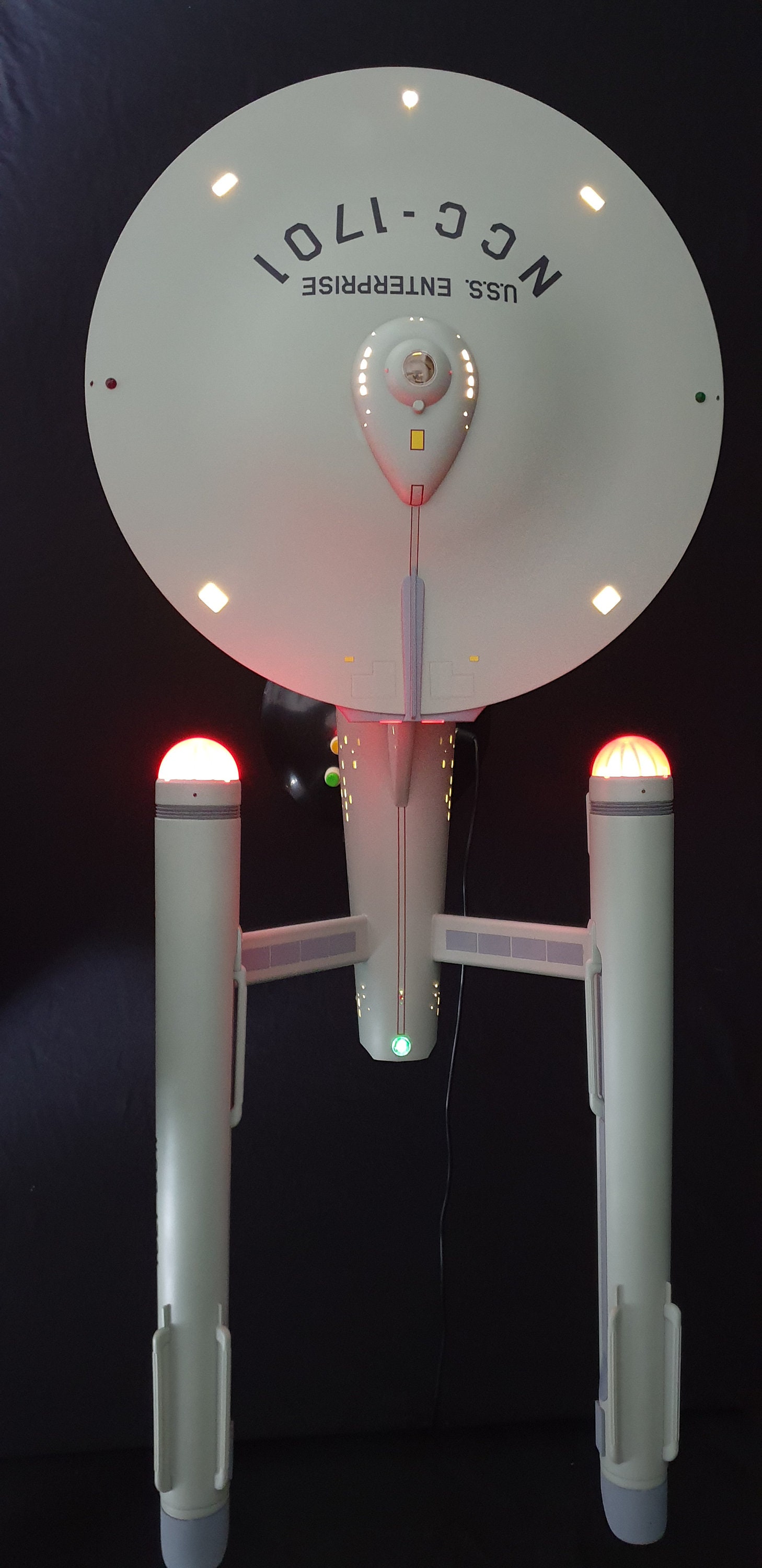 Star Trek Enterprise TOS 1/350 Pro Built Model With Full - Etsy