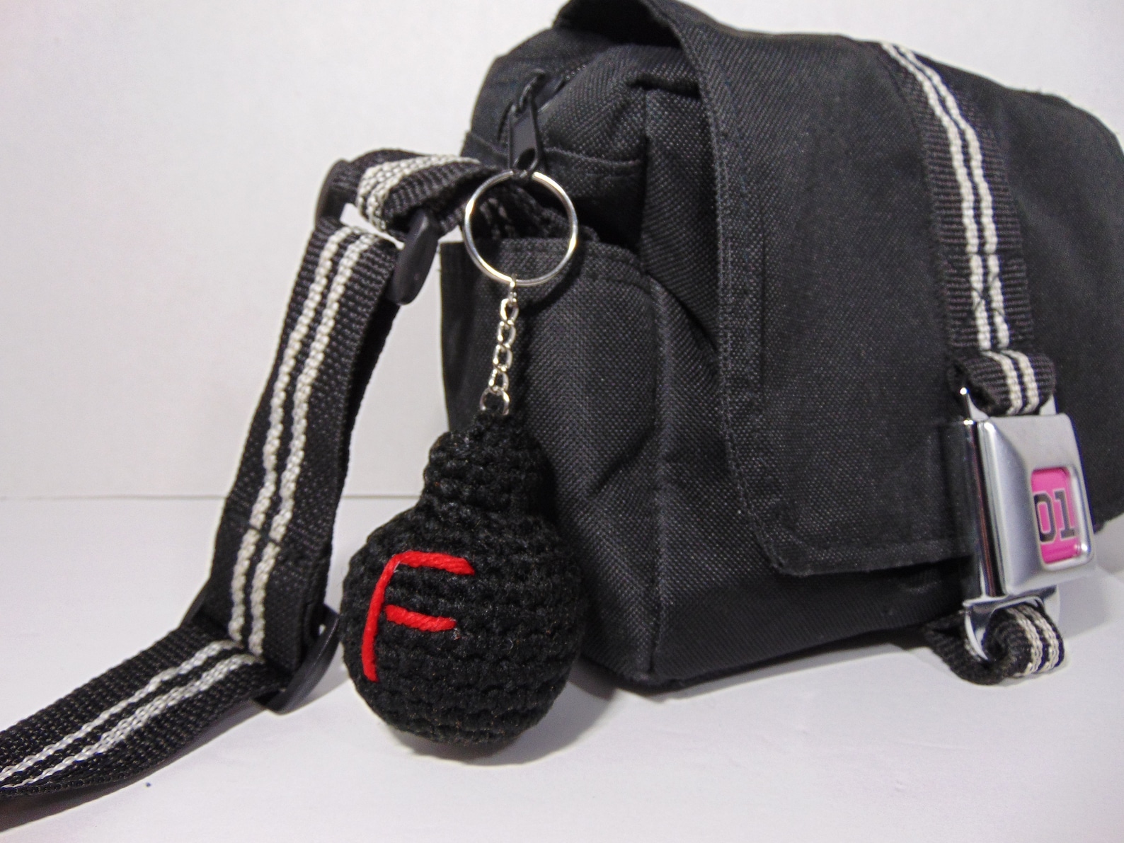 F Bomb Keychain Gag Gift Novelty Item Prank Gift Crochet F - Etsy