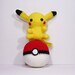 Pikachu Plushy, Pokemon Toy, Cute Gift, Bobblehead, New Age - Etsy