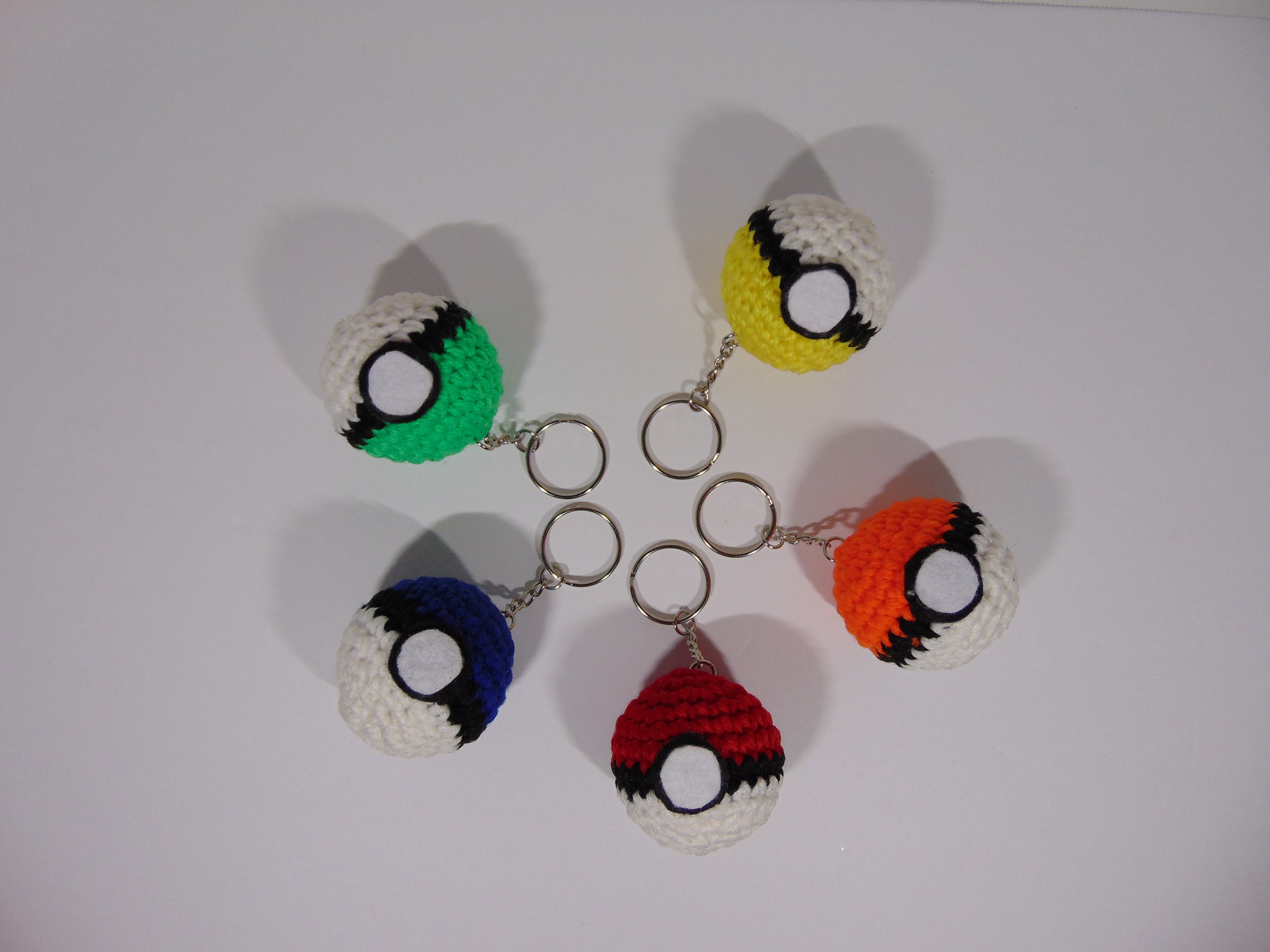 PokeBall Keychain Zipper Charm Zipper Pull Pokemon | Etsy