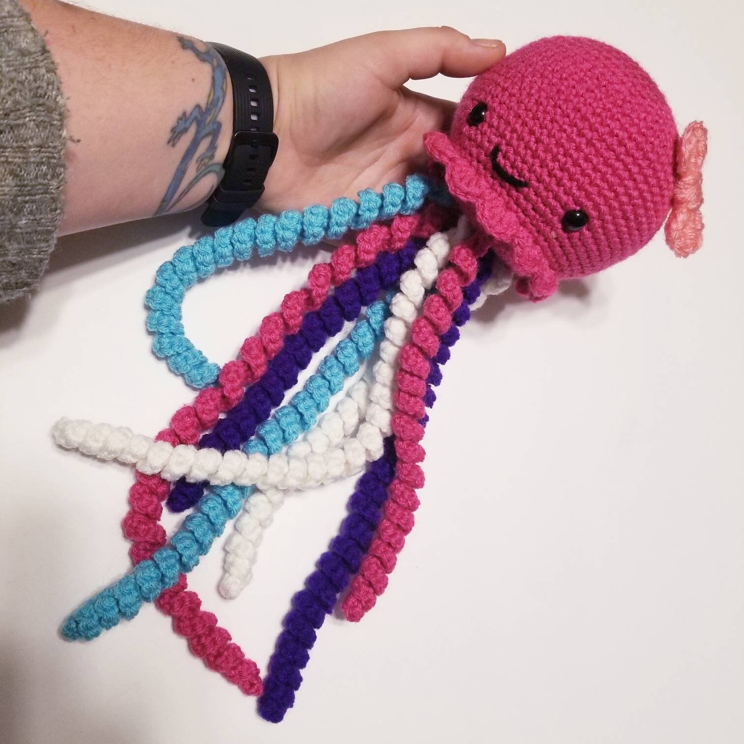 Plush Octopus - Crochet, Choose Your Own Colors - Etsy