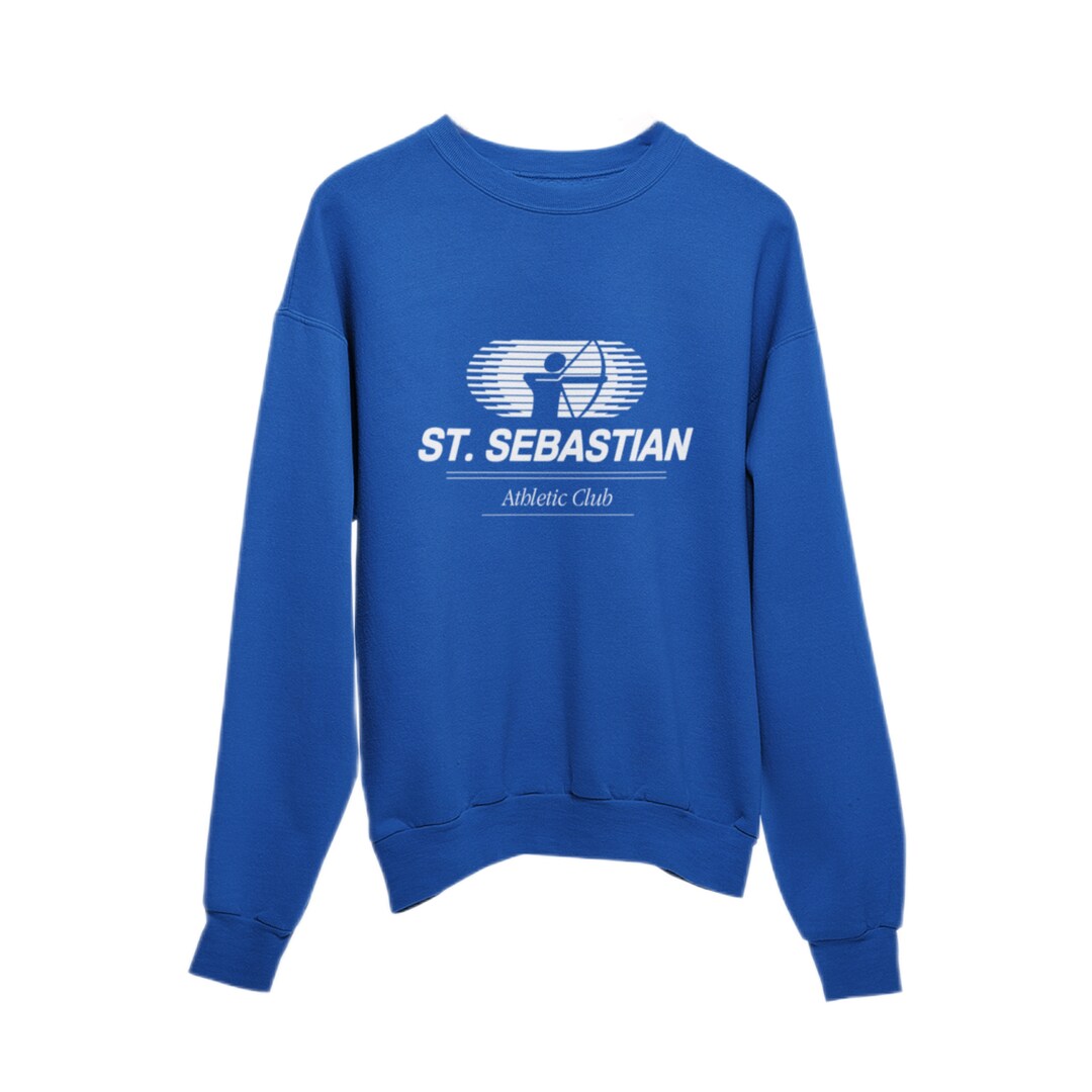 St. Sebastian Athletic Club, Sweatshirt, Catholic, Preppy, Yuppie ...