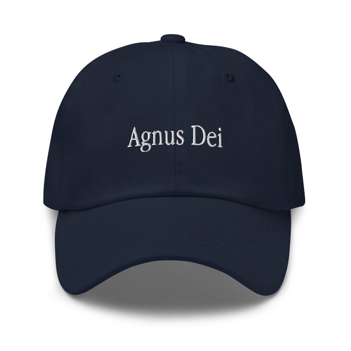 Agnus Dei, Dad Hat, Catholic, Lamb of God, Jesus Christ Our Lord ...