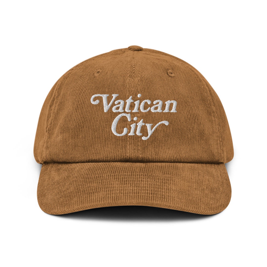 Vatican City, Corduroy Dad Hat, Preppy, Yuppie, Normcore, Rome, Pope ...