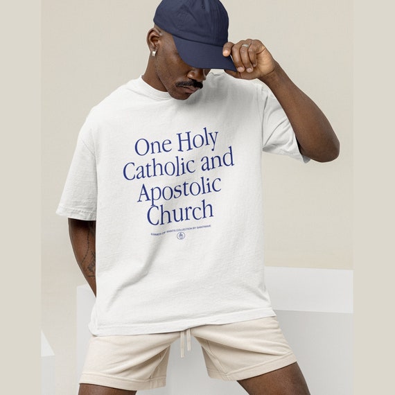 One Holy Catholic and Apostolic Church Catholic T-shirt | Etsy