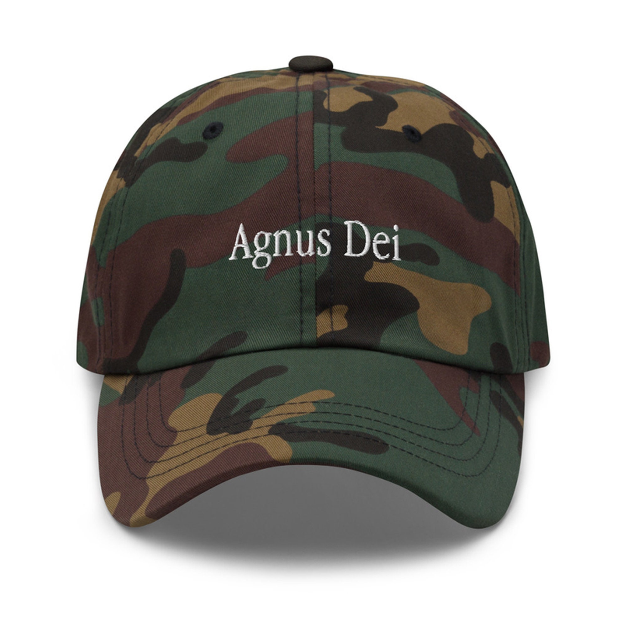 Agnus Dei, Dad Hat, Catholic, Lamb of God, Jesus Christ Our Lord ...