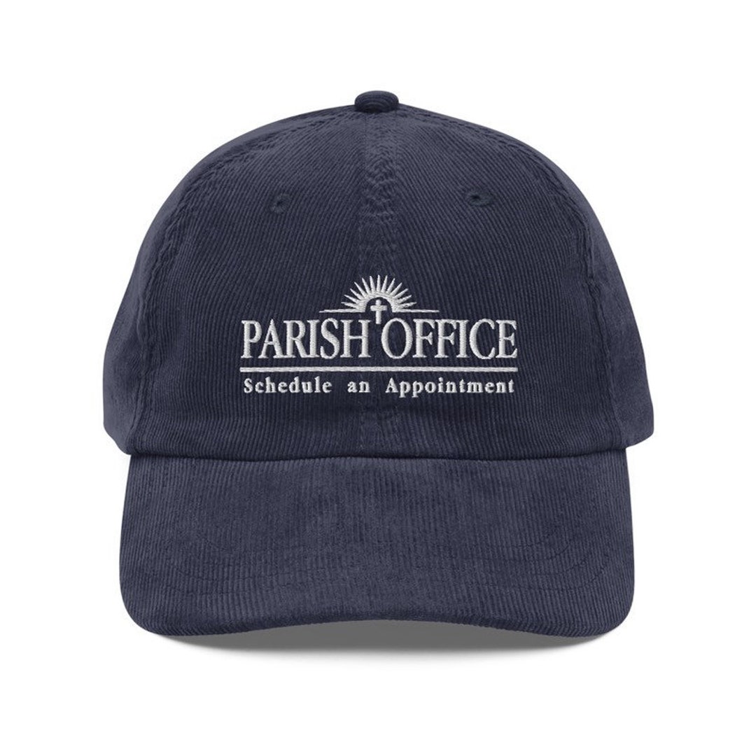 Parish Office, Catholic, Corduroy Dad Hat, Preppy, Yuppie, Corporate ...