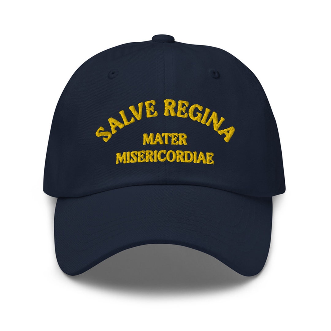 Salve Regina Mater Misericordiae, Latin, Dad Hat, Catholic, Virgin Mary ...