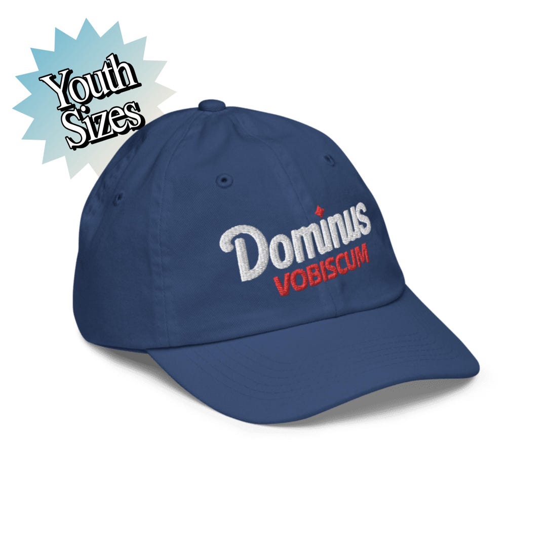 YOUTH, Dominus Vobiscum, Latin, Golf Rope Cap, Catholic, Liturgy, the ...