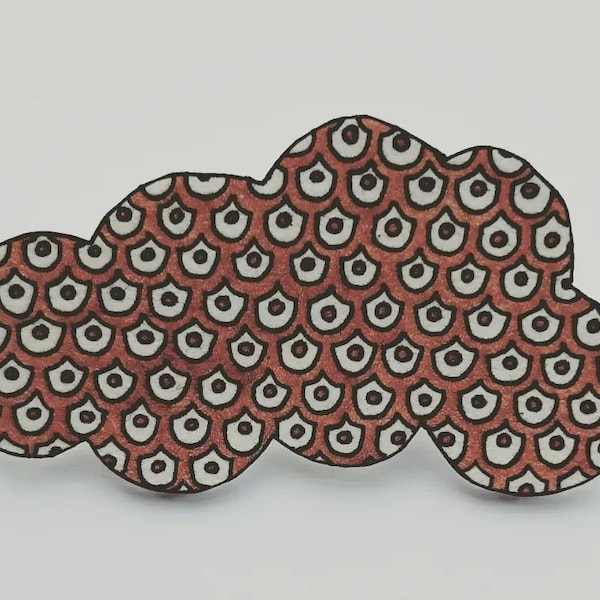 Cloud Brooch - Etsy UK