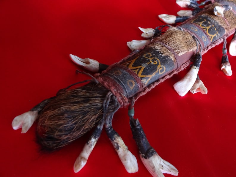 Unique CEREMONIAL KRIS From BORNEO Antique Ritual Mandau Dayak Magic ...