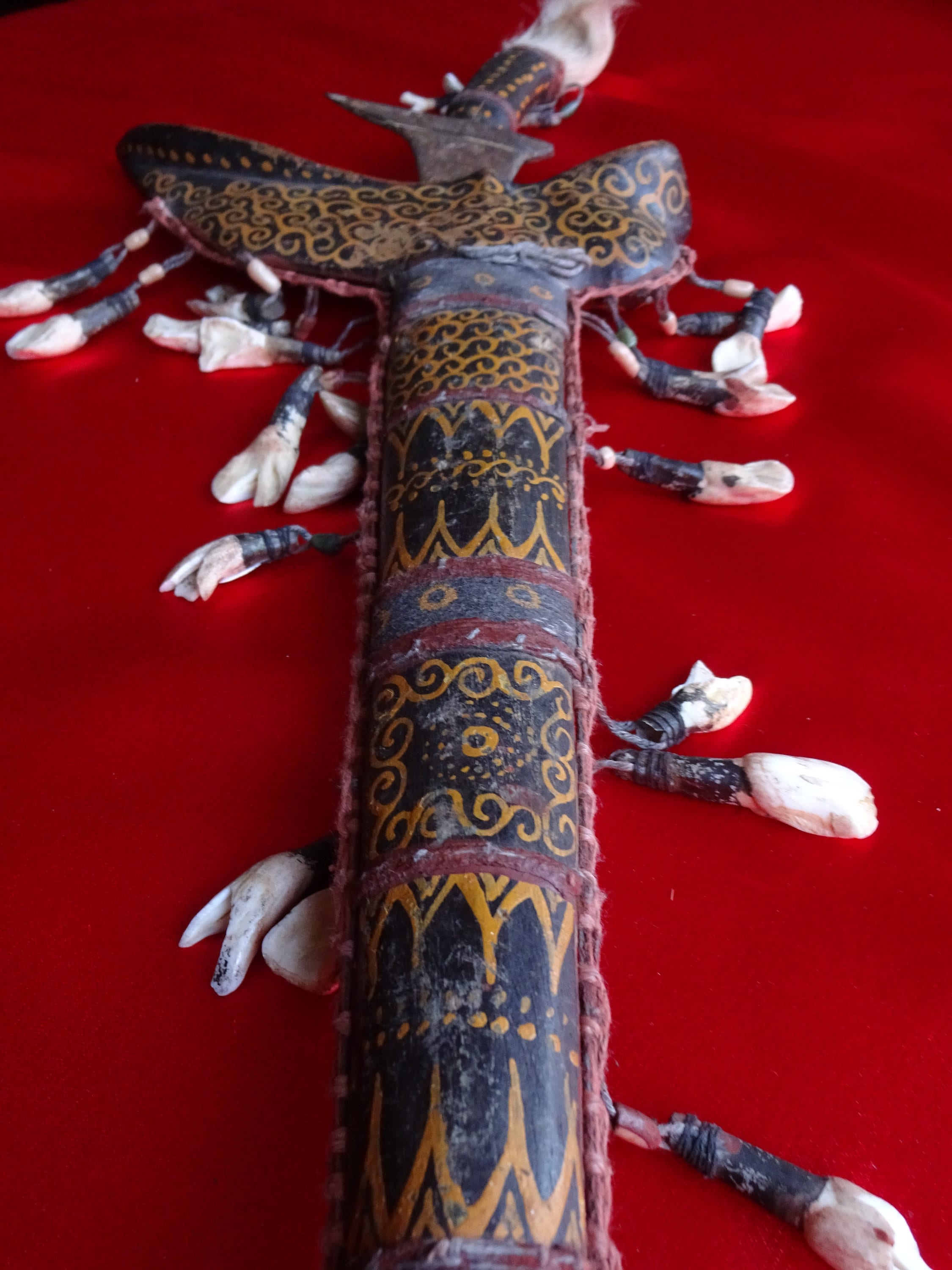Unique CEREMONIAL KRIS From BORNEO Antique Ritual Mandau Dayak Magic Keris 01 - Etsy