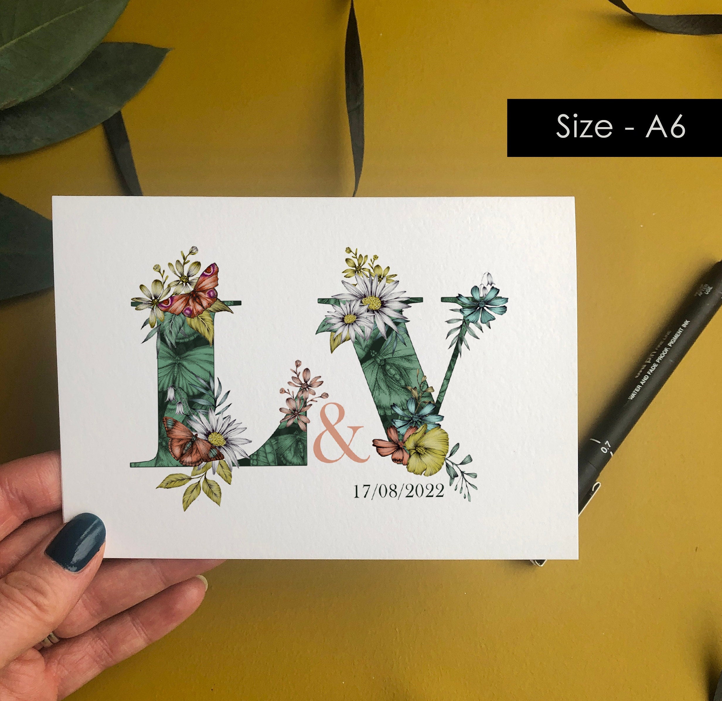 Personalised Ruby Wedding Anniversary Card Ruby Anniversary Card for ...