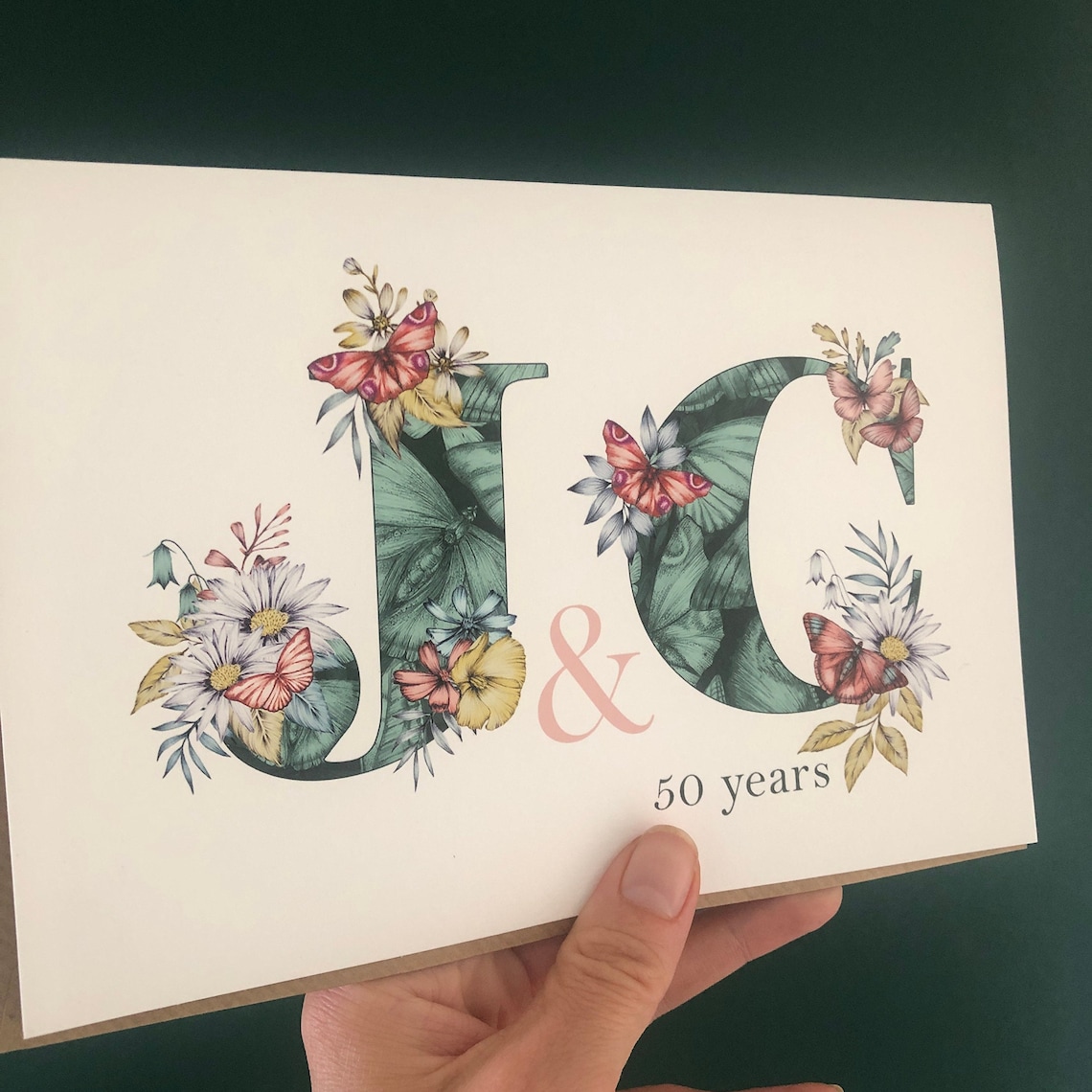 Personalised Ruby Wedding Anniversary Card Ruby Anniversary - Etsy