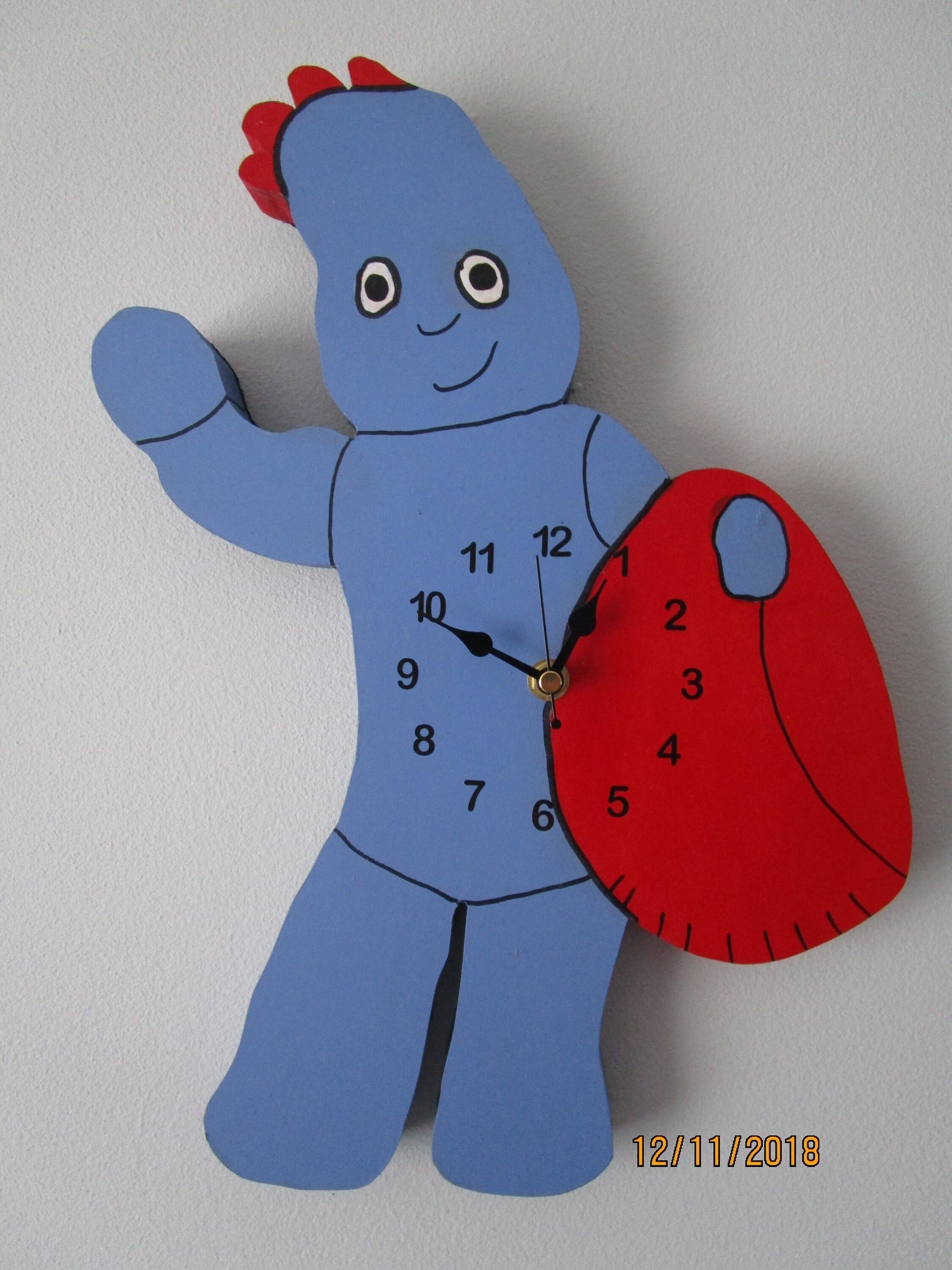 Children's Character Clock - Etsy