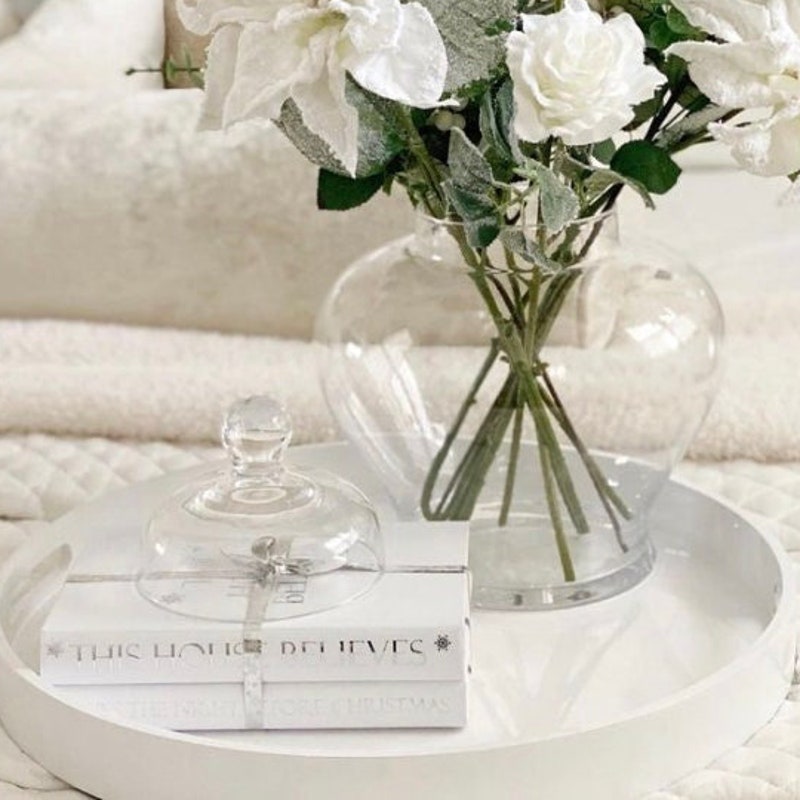 Large Tray for Ottoman Circular - Etsy UK