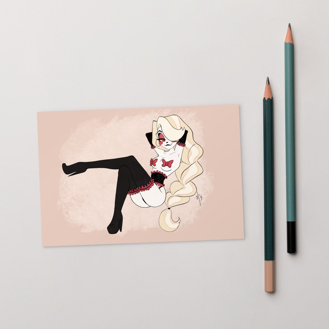 Charlie Pin up Mini Print 6 X4 Demon Hotel - Etsy