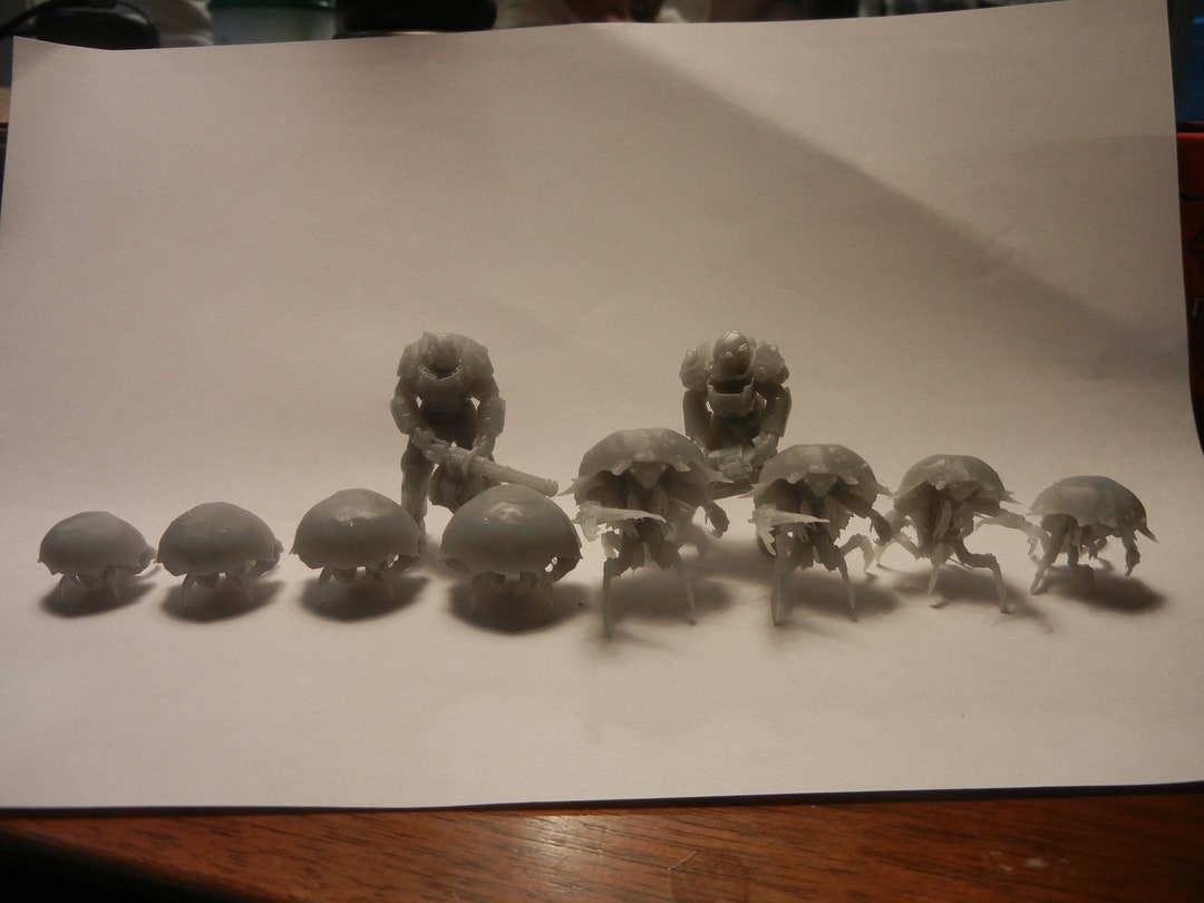 Fallout Resin Mirelurk Drones! Listing for 4 or More. Mix and Match - Etsy
