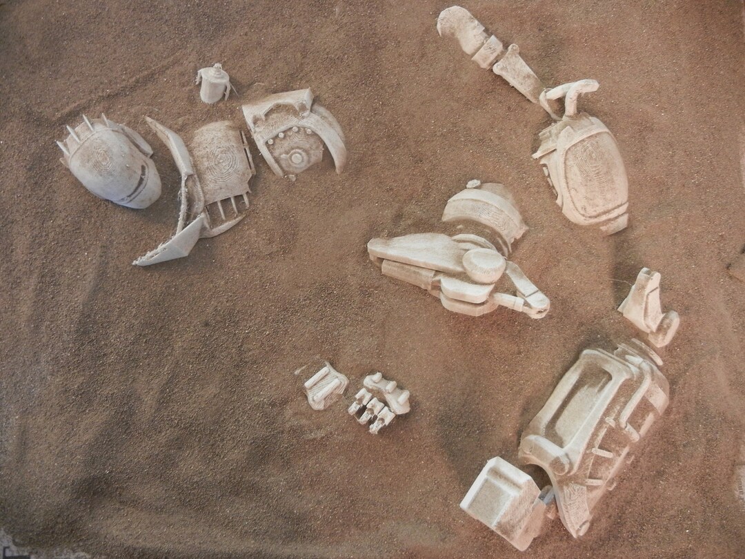 FALLOUT (liberty Prime) Scatter Terrain! Customizable. 32mm, Wasteland ...