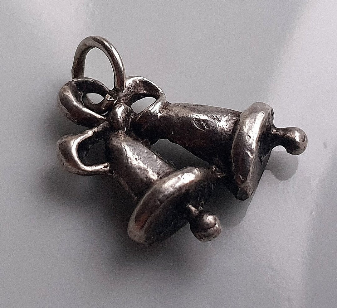 Vintage Silver Bell / Bells Charm,vintage Sterling Silver Charms (C) - Etsy
