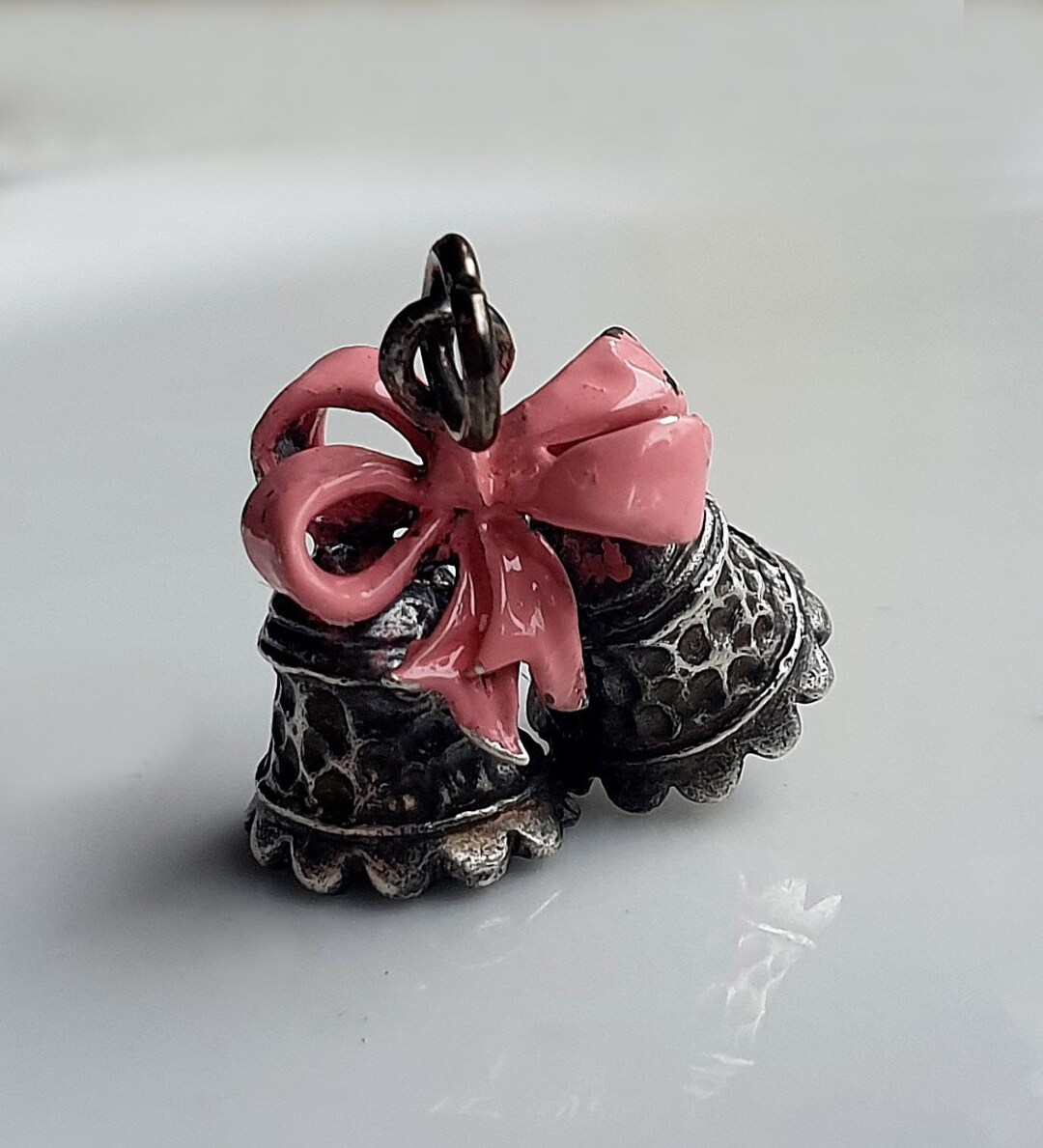 Vintage Silver Bells Charmsilver Wedding Bells Bells With - Etsy