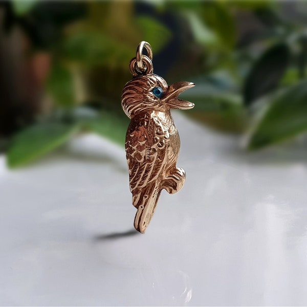 Bird Charm - Etsy