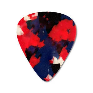 100 Custom Celluloid Guitar Picks - Personalized Photo or Text - Etsy