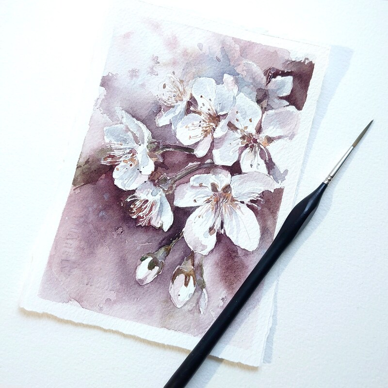 Bloom Watercolor - Etsy