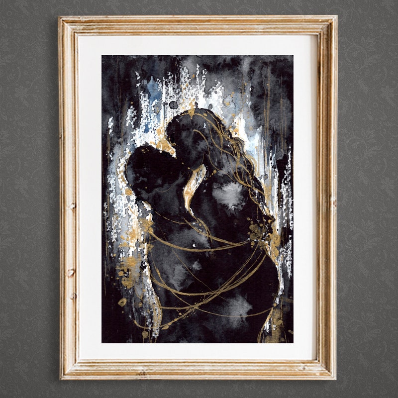Love Couple Painting - Etsy