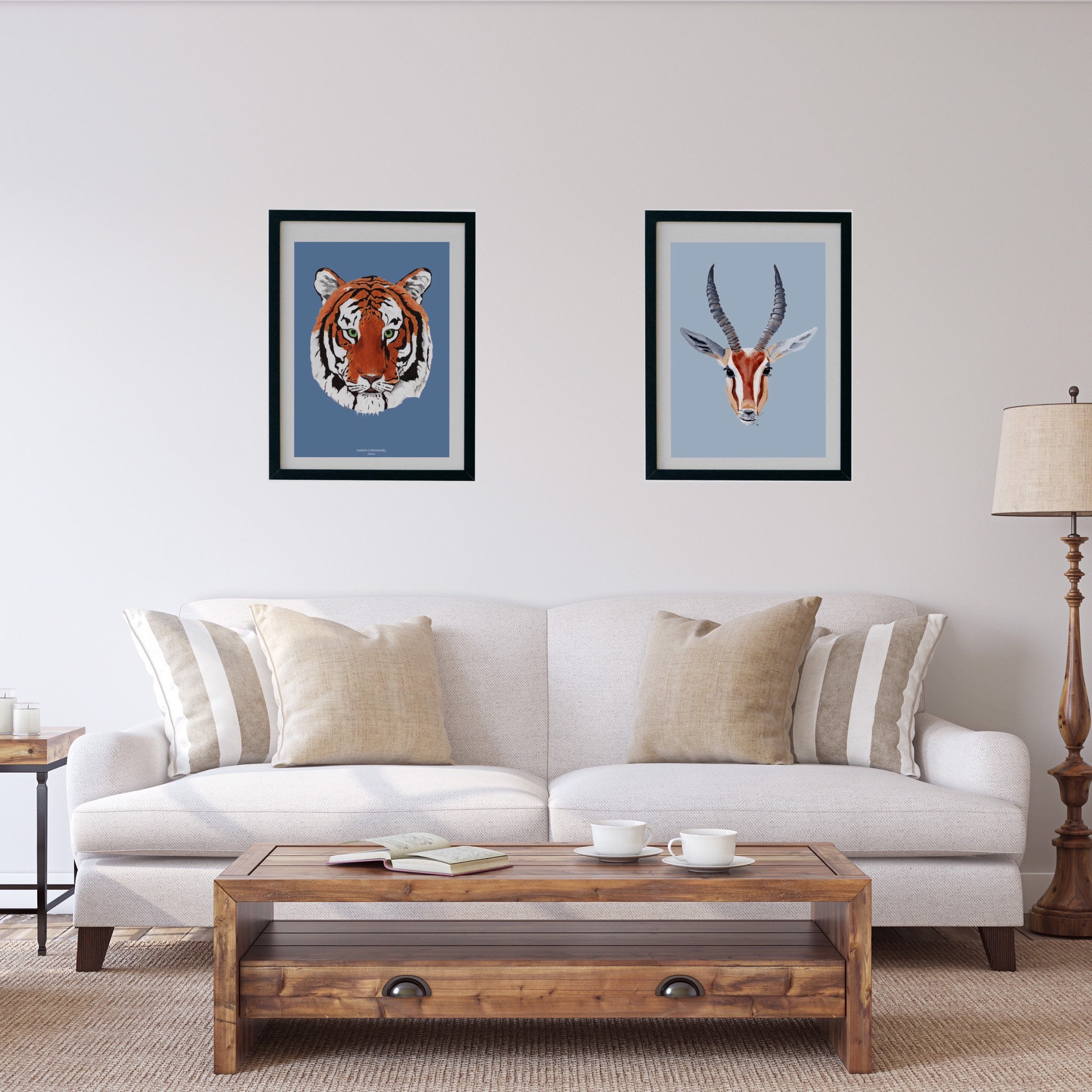 Poster mural affiche gazelle animal art afrique print durable - Etsy Canada