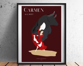 Carmen Opera Poster 1939 Fine Art Glicée Poster - Etsy