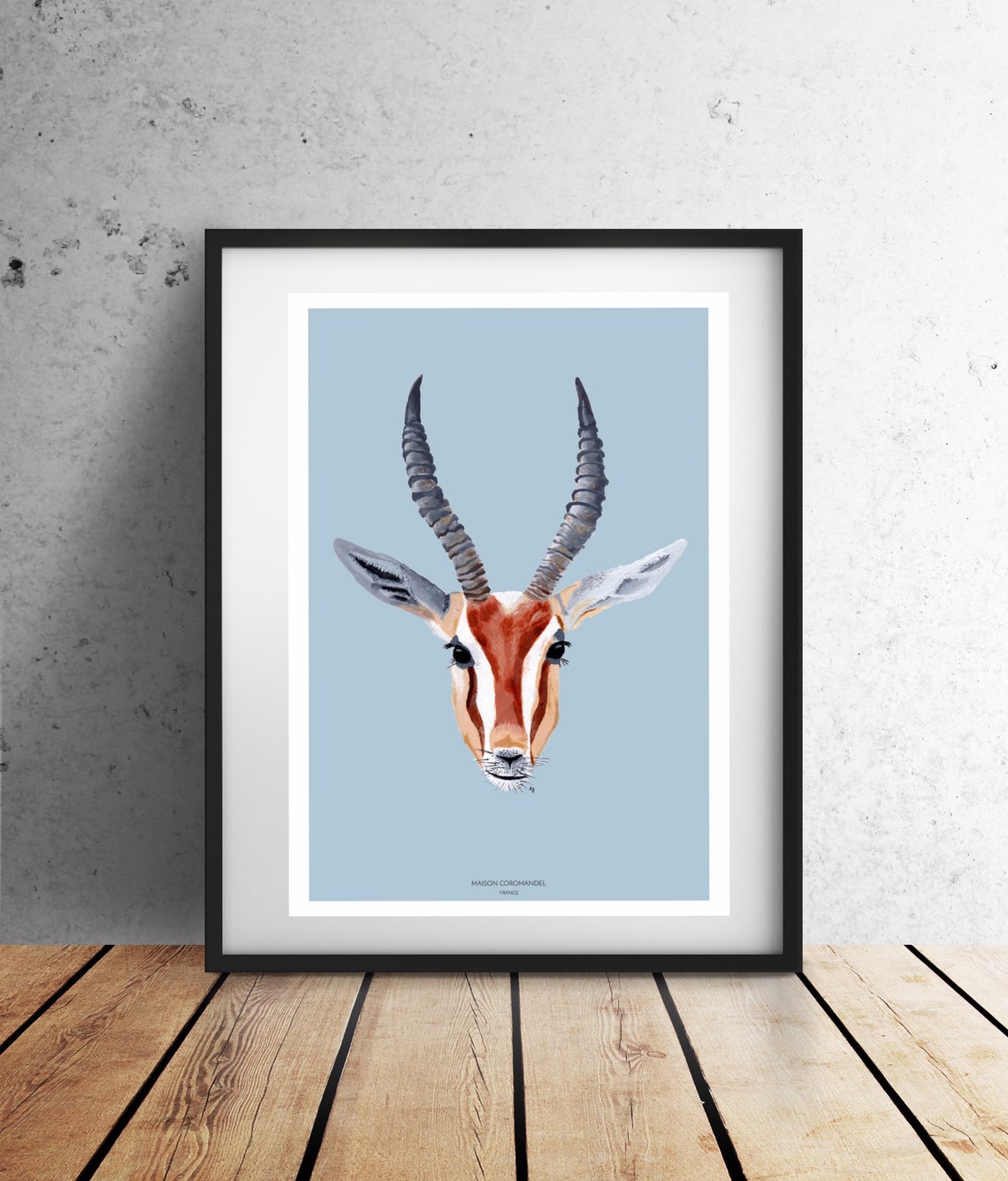 Poster mural affiche gazelle animal art afrique print durable - Etsy Canada