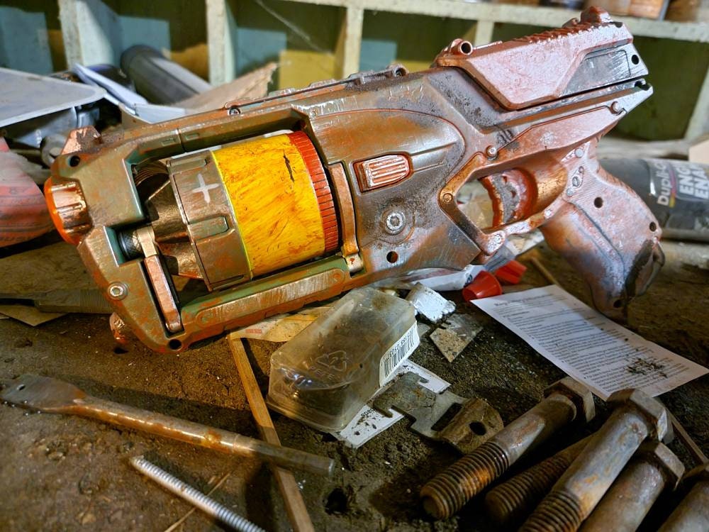 Fallout Inspired Nerf Blaster | Cosplay and Display Ready! - Etsy