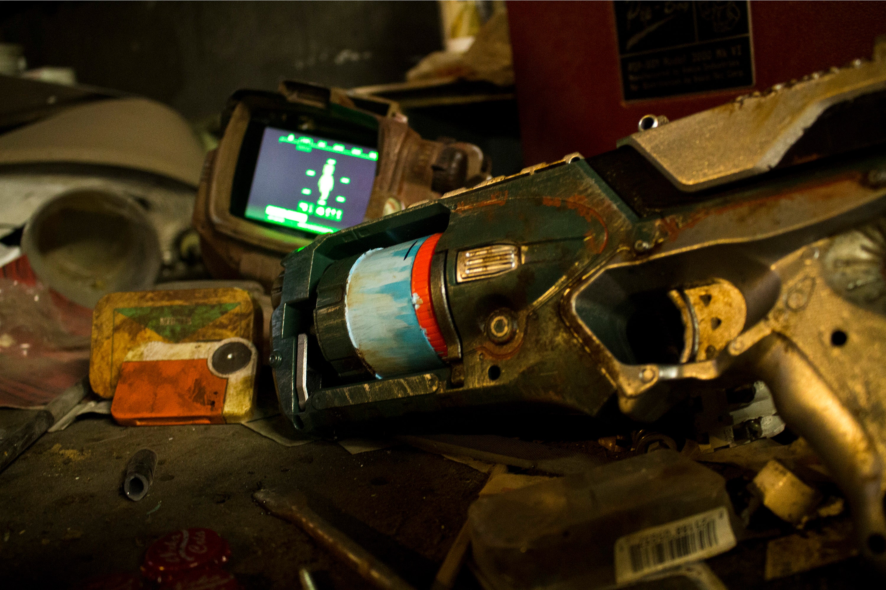 Fallout Nerf Strongarm Laser Pistol Cryo Cell Variant - Etsy