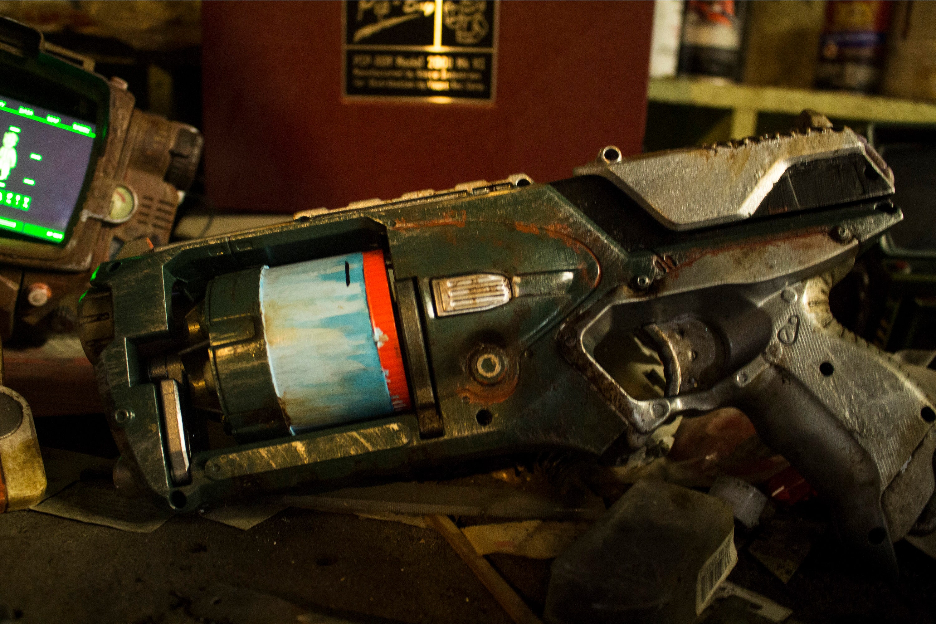 Fallout Nerf Strongarm Laser Pistol Cryo Cell Variant - Etsy