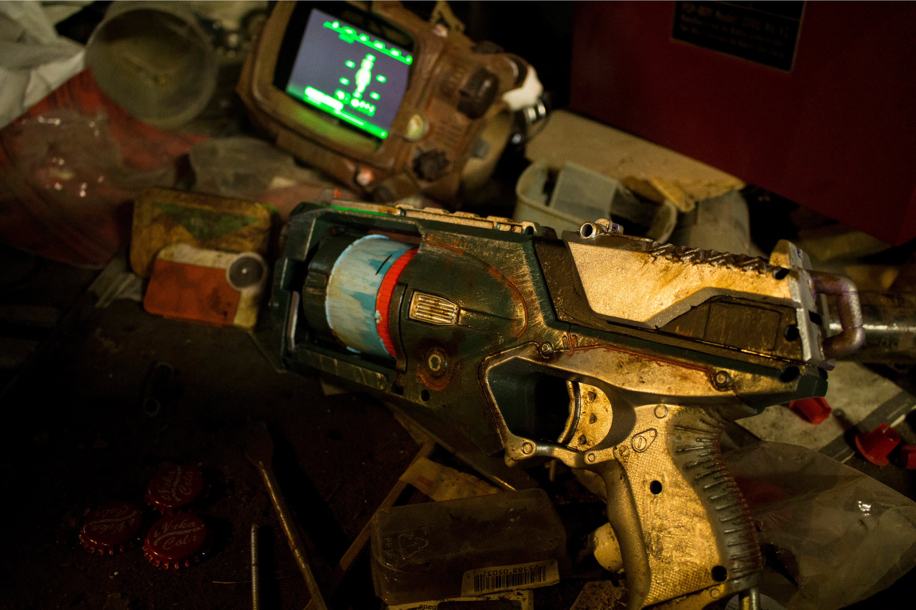 Fallout Nerf Strongarm Laser Pistol Cryo Cell Variant - Etsy