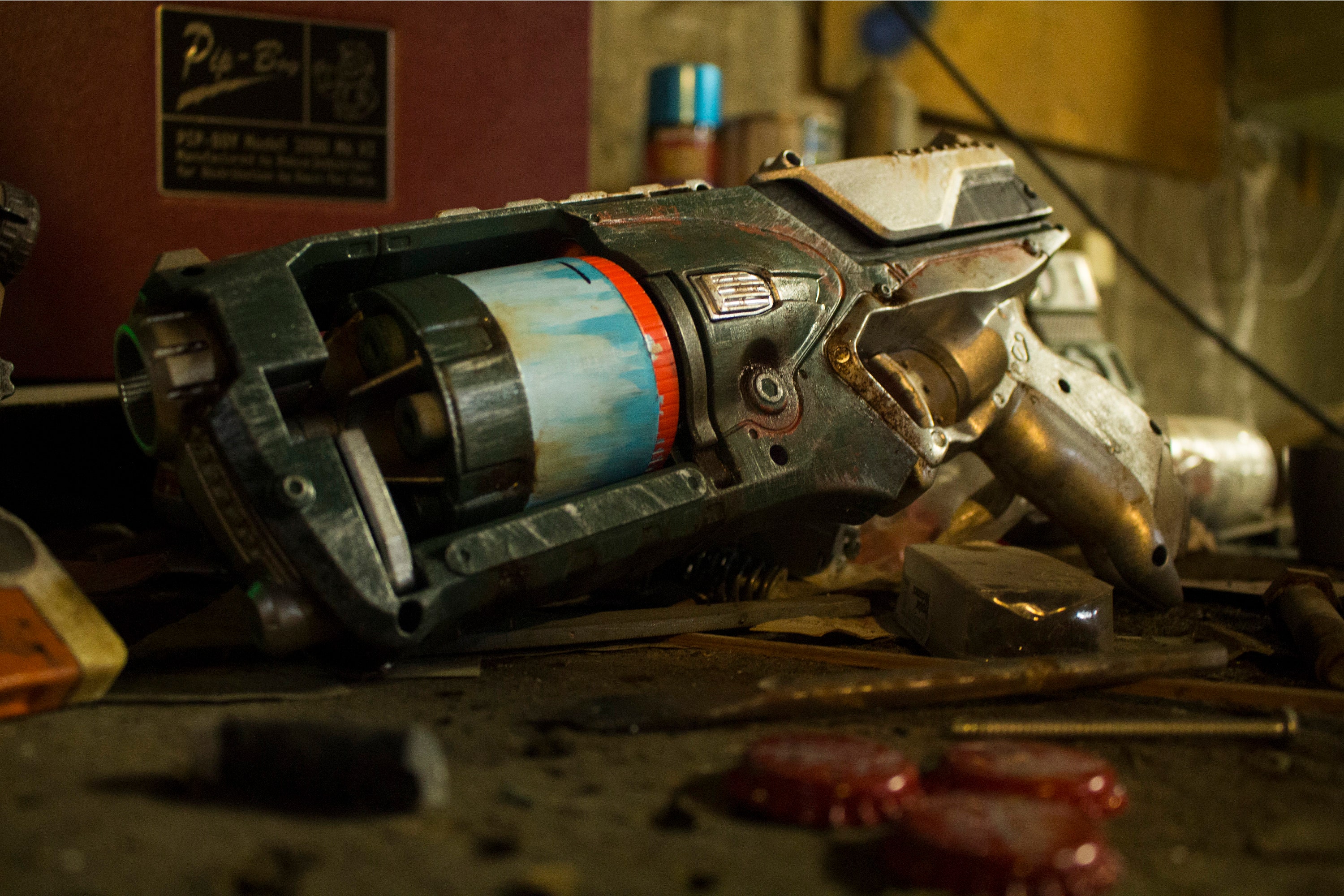 Fallout Nerf Strongarm Laser Pistol Cryo Cell Variant - Etsy