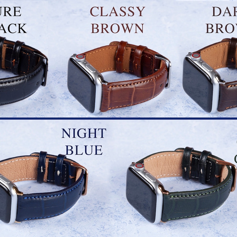 Watch Faux Leather Strap - Etsy