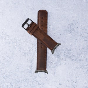 Leather Google Pixel Watch Band, Personalized Google Pixel 3 2 1 Strap ...