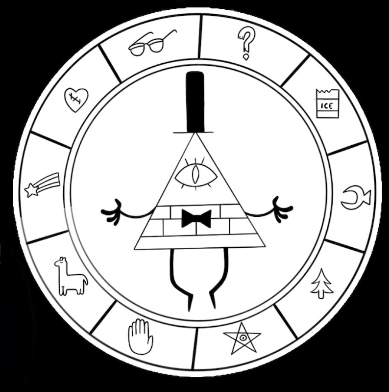 Bill Ciphers Logo Sticker - Etsy