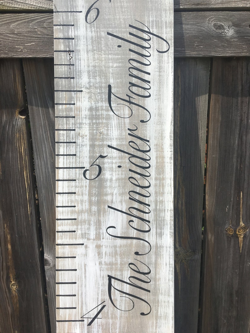 Growth Ruler Growth Chart Watch Me Grow Kids Growth Chart - Etsy