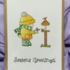 Beautiful White Cross and Pastel Background Greetings Card, Easter ...